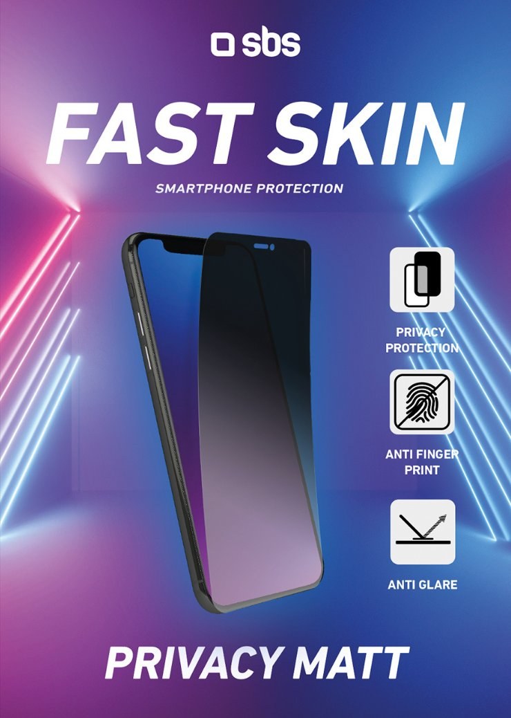 SBS Fast Skin PRIVACY MATT, bezpečnostá fólia, matná