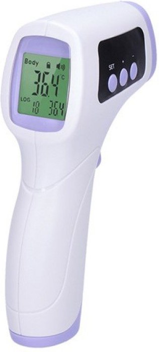 Solight TE50, vysoko presný bezkontaktný teplomer na meranie telesnej ...