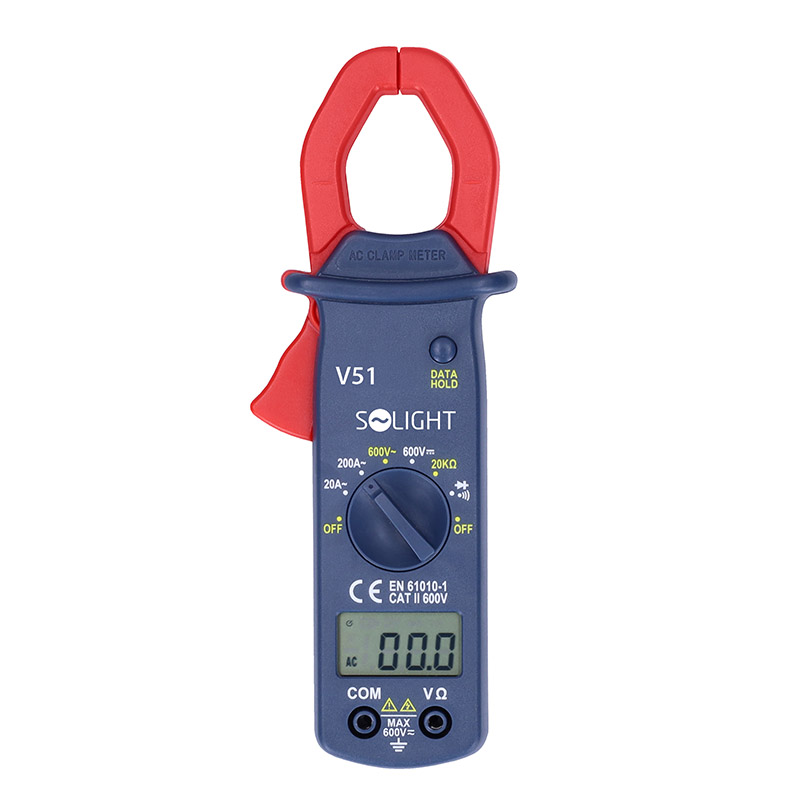 Solight V51, kliešťový multimeter, 20 - 200A | Datacomp.sk