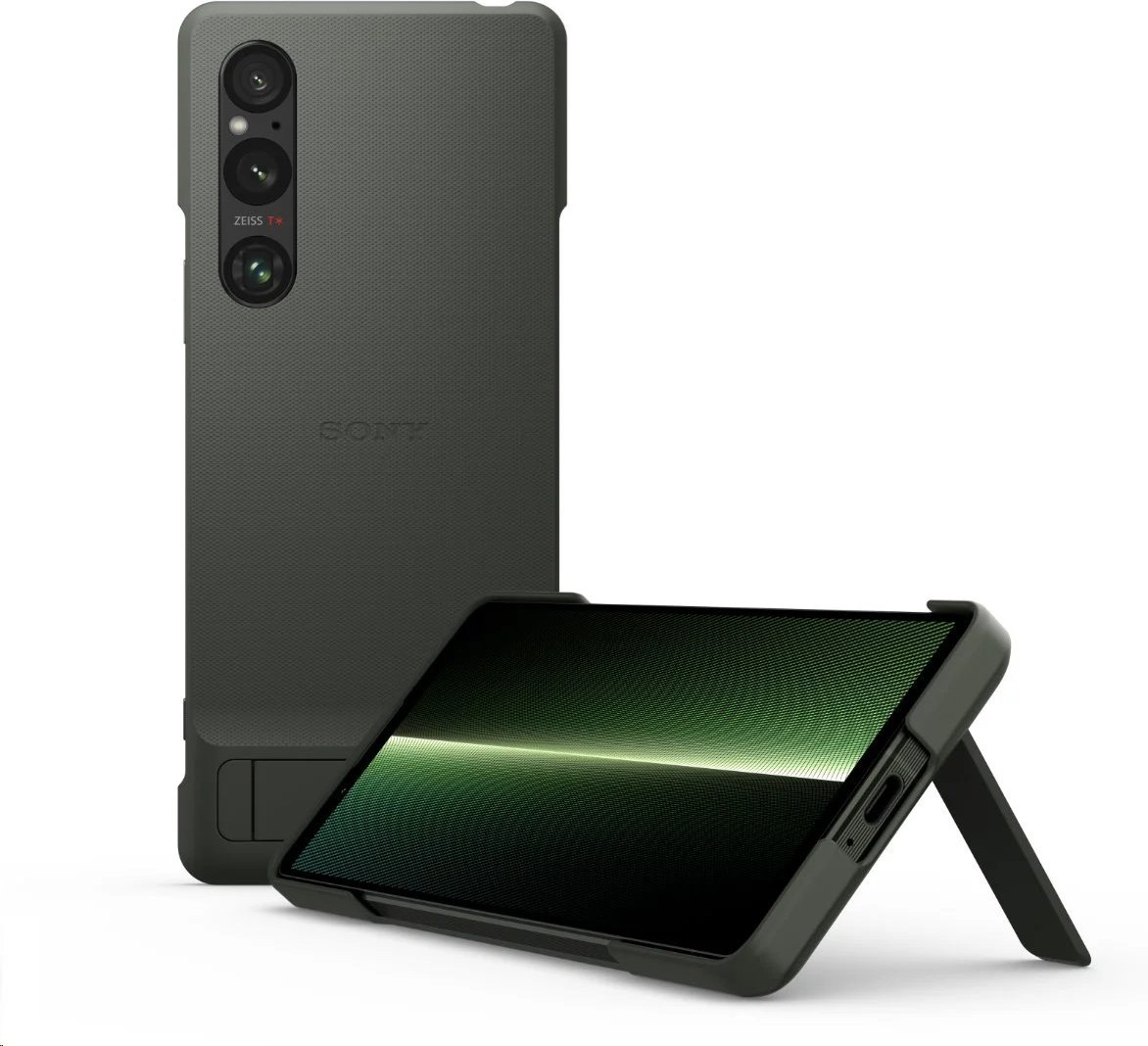 Sony Xperia kryt ACC stand Cover 1 V 5G, zelený