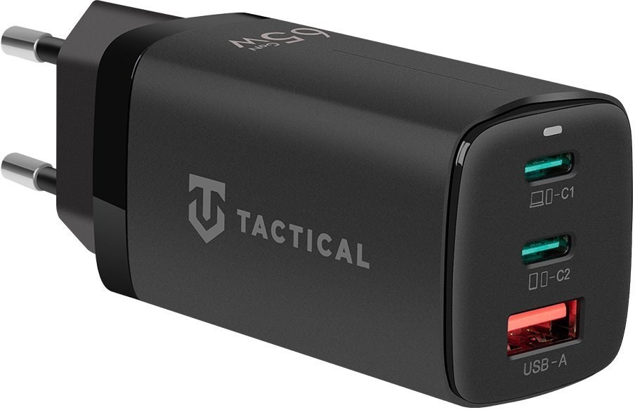 Tactical FlashBang GaN 65W, čierna | VÝPREDAJ
