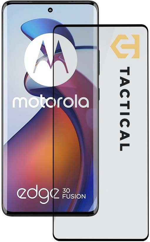 Tactical Glass Shield 5D sklo pre Motorola Edge 30 Fusion, čierne ...