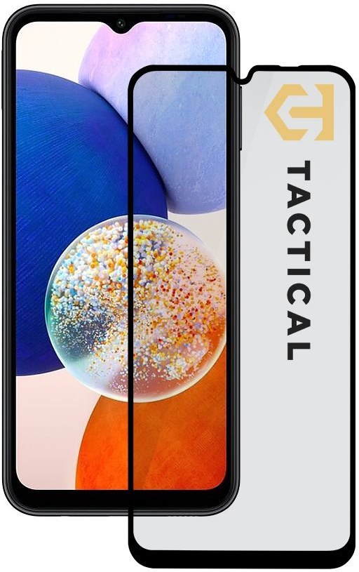 Tactical Glass Shield 5D sklo pre Samsung Galaxy A14 5G, čierne