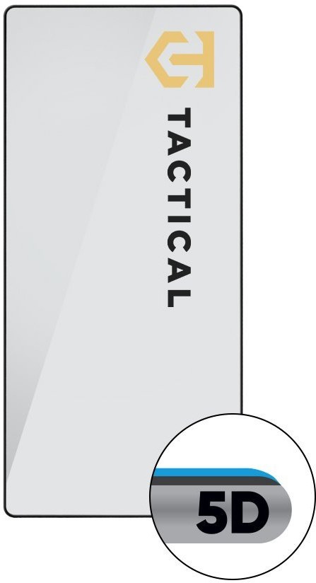 Tactical Glass Shield 5D sklo pre Samsung Galaxy S25 Ultra, čierne