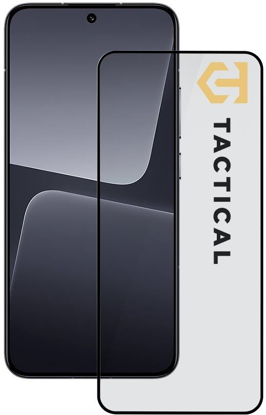 Tactical Glass Shield 5D sklo pre Xiaomi 13, čierne | VÝPREDAJ