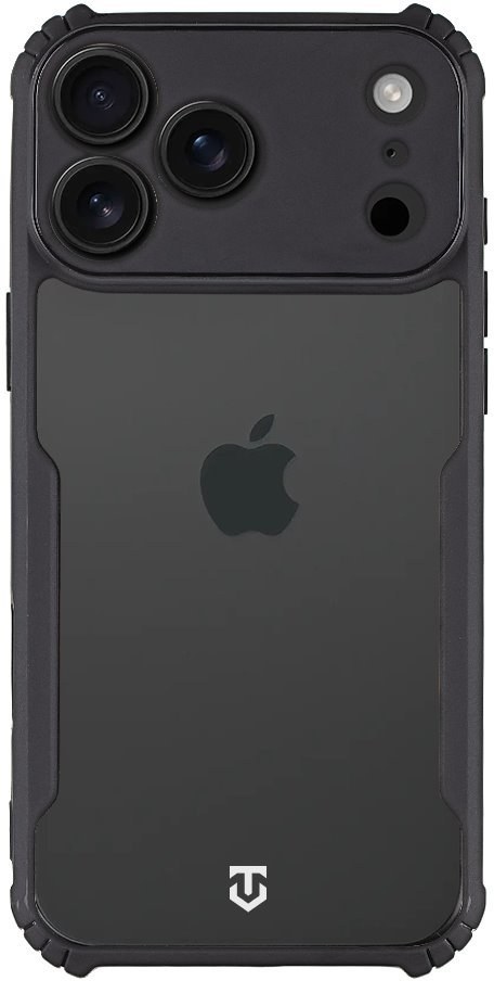 Tactical Quantum Stealth kryt pre Apple iPhone 17 Pro Max, čierny