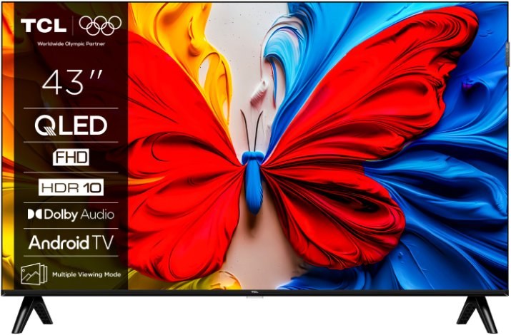 TCL 43S5K, S5K QLED AndroidTV, 43" (108cm)