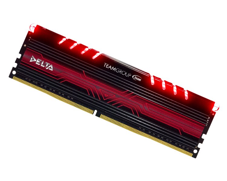 TEAM RAM DDR4 8GB / 2400MHz / DELTA Red series / CL15-15-15-35 / 1,2V ...