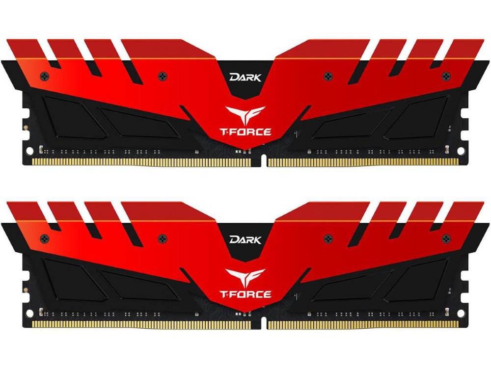 Team T-Force Dark, DDR4, DIMM, 3000 MHz, 16 GB (2x 8 GB kit), CL16 ...