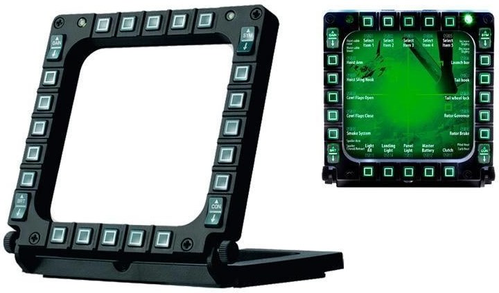 Thrustmaster navigační panely MFD Cougar Pack - replika US Air Force F ...