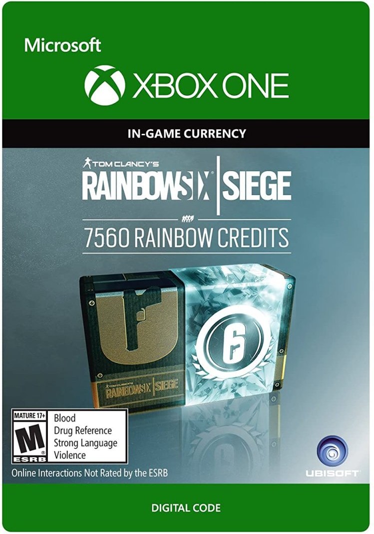 Tom Clancy's Rainbow Six Siege Currency pack 7560 Rainbow credits