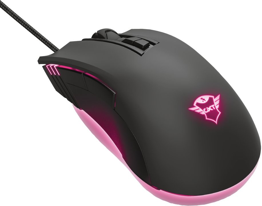 Trust GXT 121 Zeebo, Herná myš, USB, čierna | VÝPREDAJ