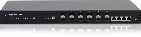 Ubiquiti EdgeSwitch 12 Fiber (12x SFP + 4x 1000 Mbps) | Datacomp.sk