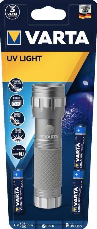 Varta UV Light 3AAA, ručná batéria | Datacomp.sk