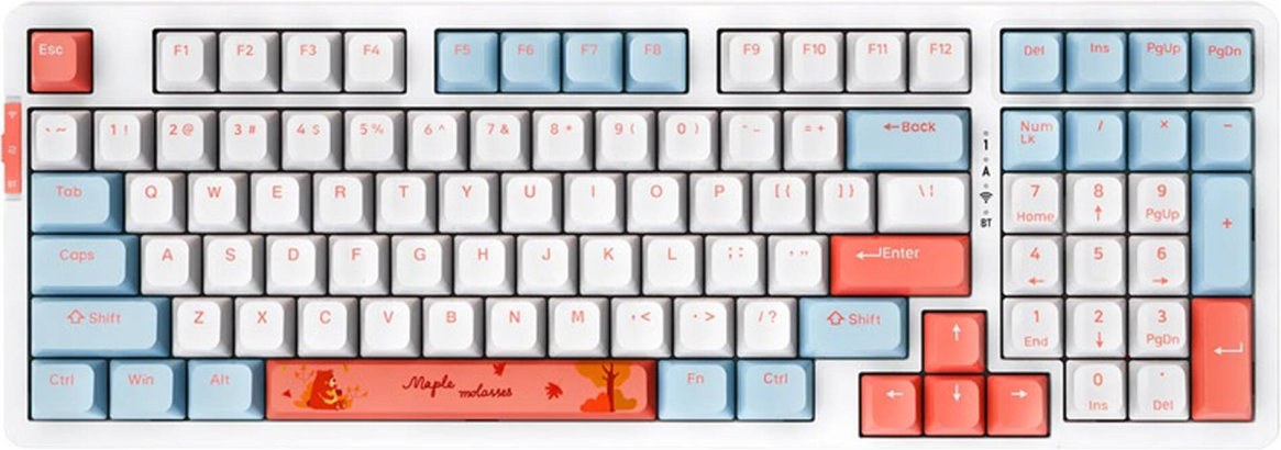 VGN V98 Pro V2, bezdrôtová mechanická herná klávesnica, US layout ...