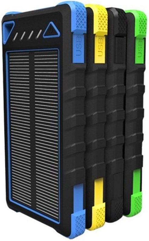 VIKING Solární Outdoor Powerbank SPT-80 8000mAh, Žlutá | VÝPREDAJ