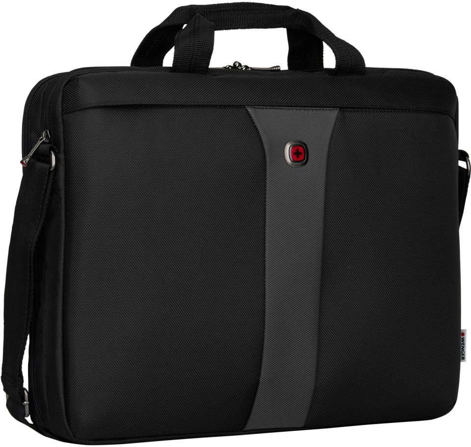 Wenger Legacy, taška na notebook, 17", čierno-sivá