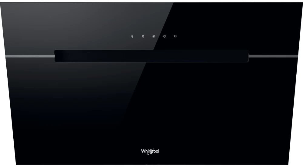 Whirlpool WHVP62FLTSK, závesný odsávač pár, čierny | VÝPREDAJ