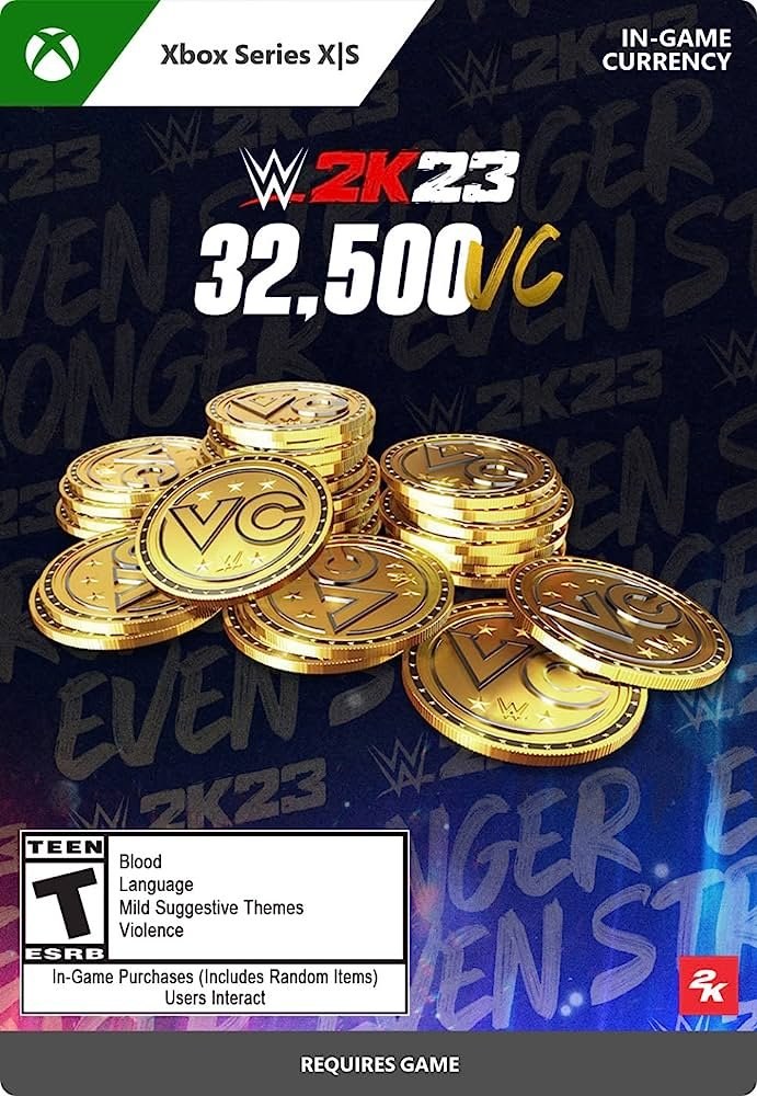 WWE 2K23: 32,500 Virtual Currency Pack for Xbox Series X|S | Datacomp.sk