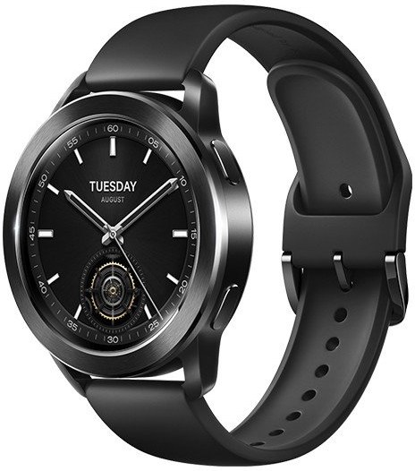 Xiaomi Watch S3, inteligentné hodinky, čierne