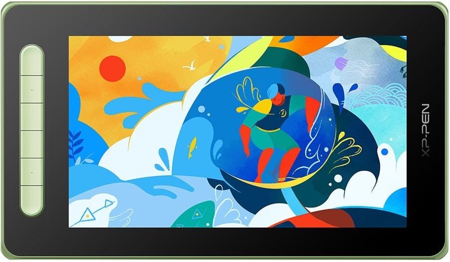 XPPen Artist 10 Gen 2, grafický tablet, zelený