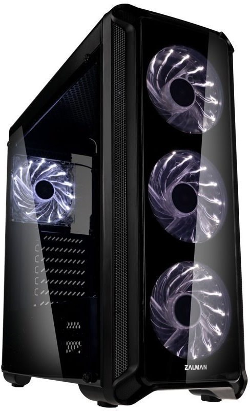 Zalman I3 Edge, Middle tower, čierna | VÝPREDAJ