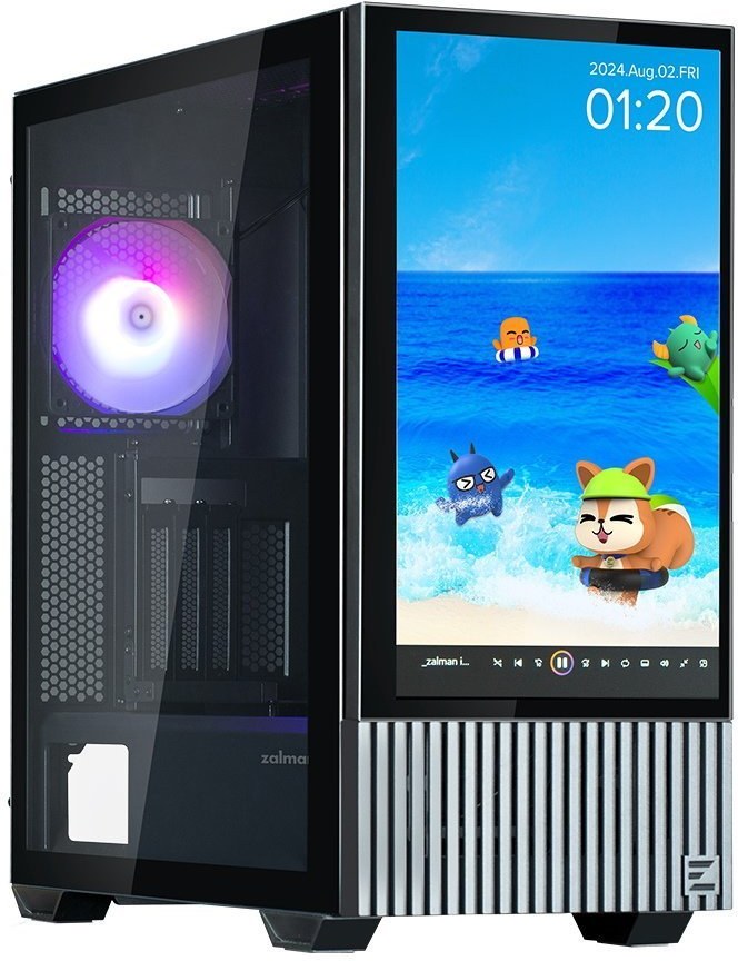 Zalman Z10 DS Middle Tower, čierna | Datacomp.sk