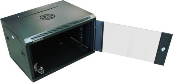 Zeta 19" závesný rack 6U/450, čierny | Datacomp.sk