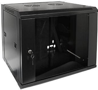 Zeta 19" závesný rack 9U/450, čierny | Datacomp.sk